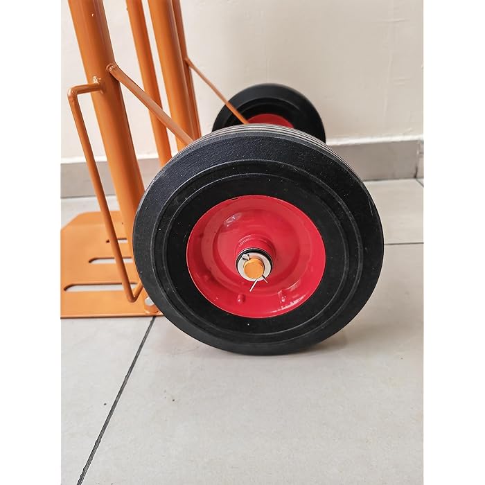 HAND 2 WHEEL TROLLEY 200KG ORANGE – Green Circle Trading Co LLC