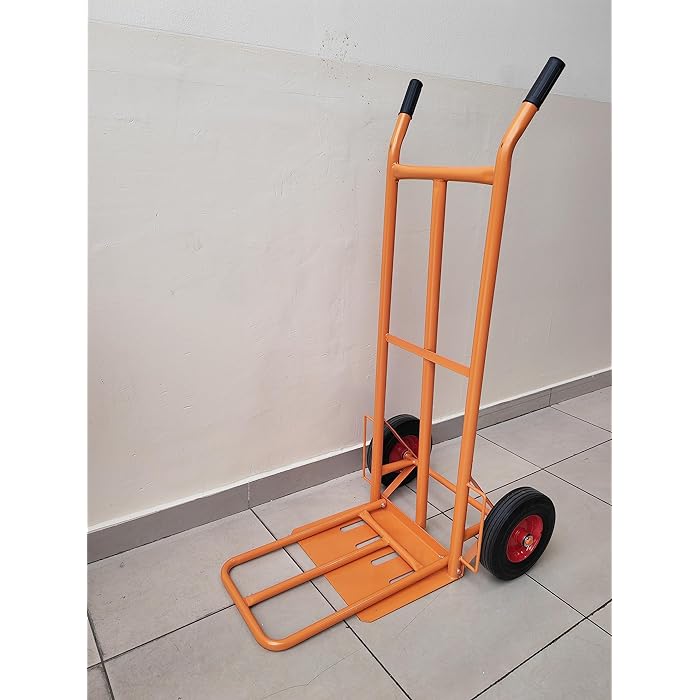 HAND 2 WHEEL TROLLEY 200KG ORANGE – Green Circle Trading Co LLC