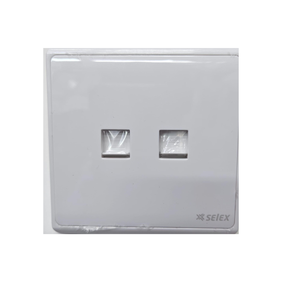 SELEX RJ45 DATA LAN SOCKET (CAT6) 3X3 – Green Circle Trading Co LLC